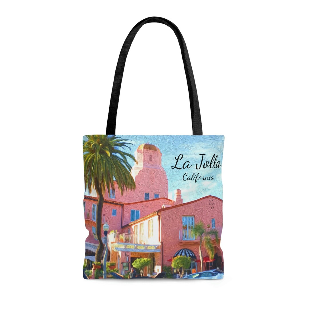 La Jolla California Bag, La Jolla La Valencia, La Jolla Gift, Reusable ...