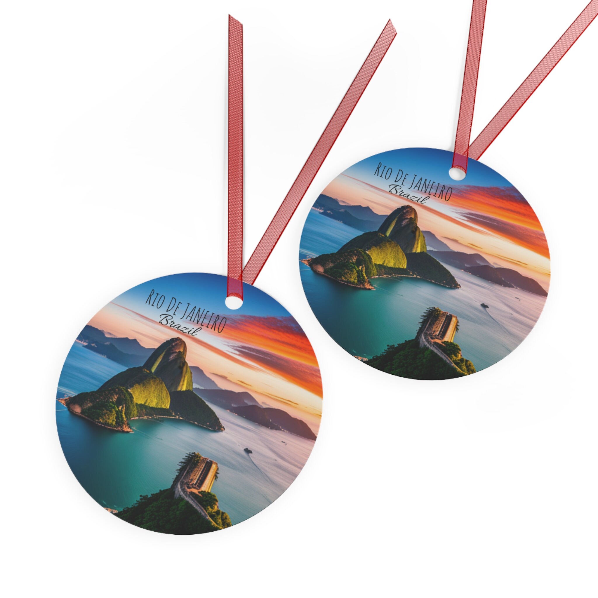 Rio De Janeiro Brazil Christmas Ornament, Rio De Janeiro Brazil ...