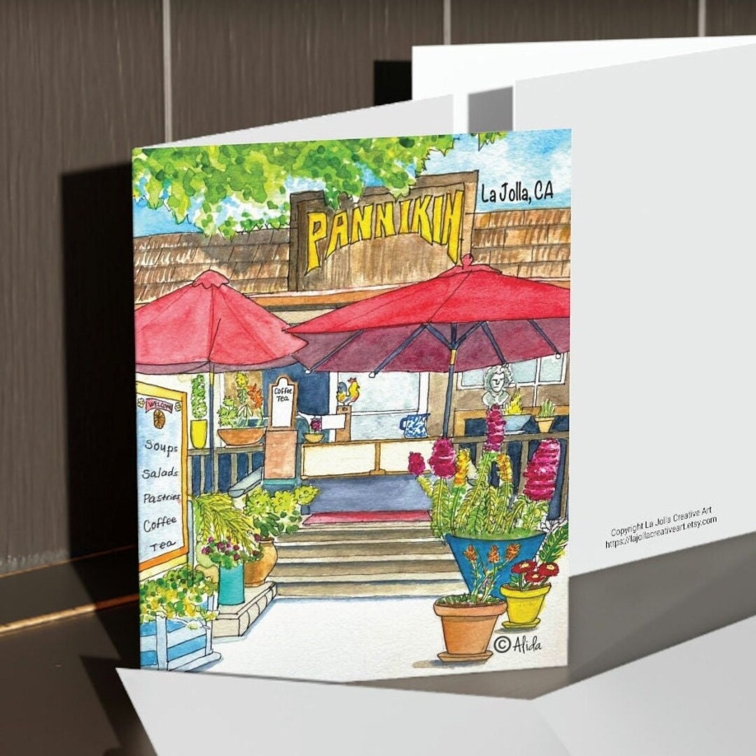 Pannikin Greeting Cards | Pannikin La Jolla Note Cards | Pannikin ...
