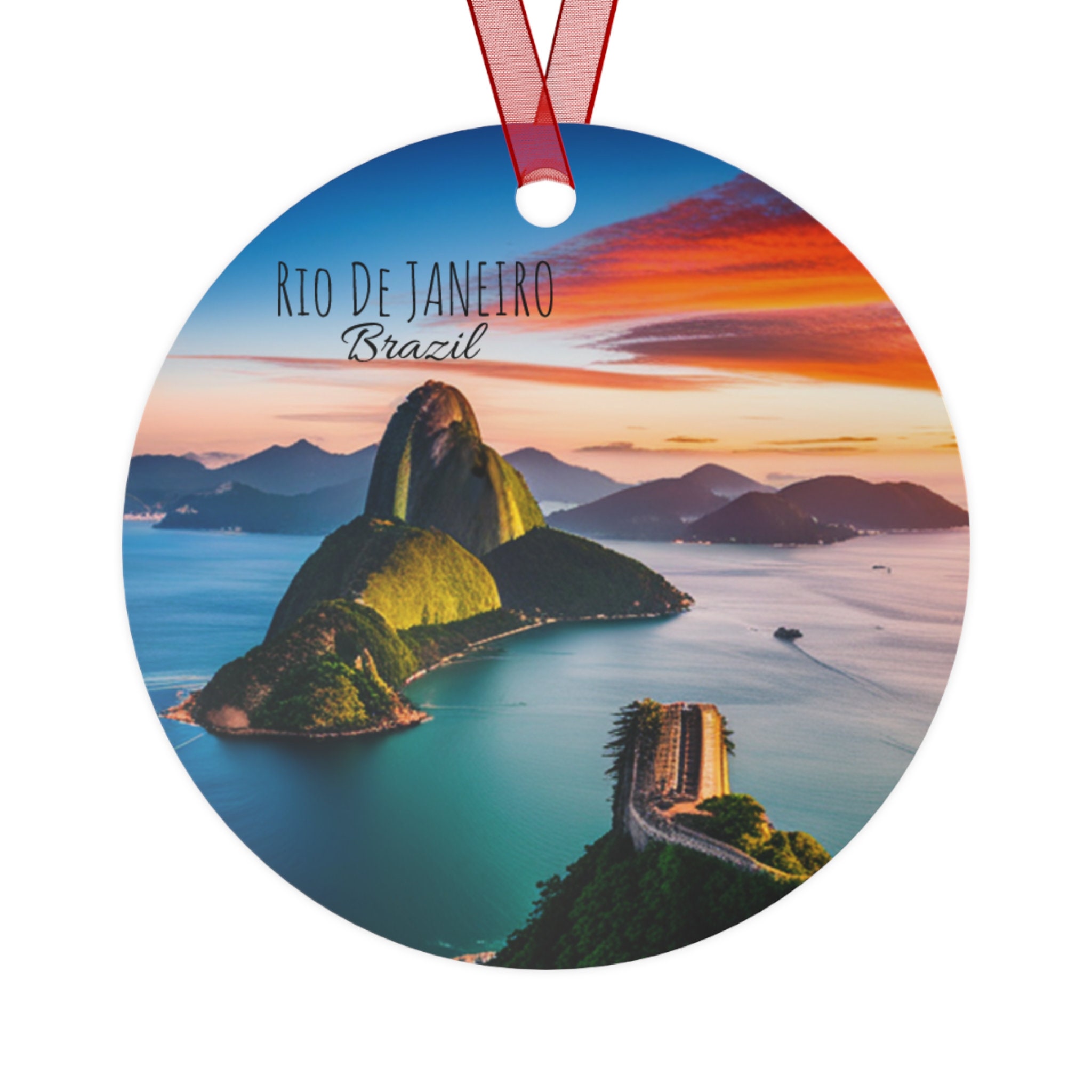 Rio De Janeiro Brazil Christmas Ornament, Rio De Janeiro Brazil ...