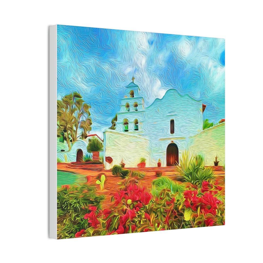 Mission Art| Sand Diego Mission Art| California Mission Painting ...