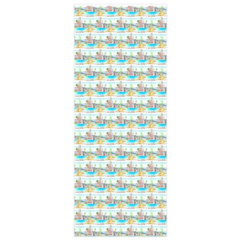 La Jolla Wrapping Paper, La Jolla California, San Diego California, La ...
