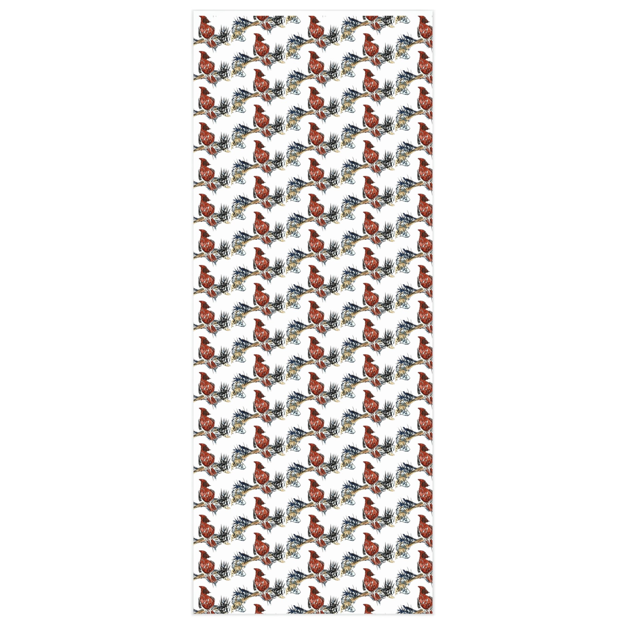 Cardinal Wrapping Paper Cardinal Wrapping Cardinal Paper Cardinal Theme ...