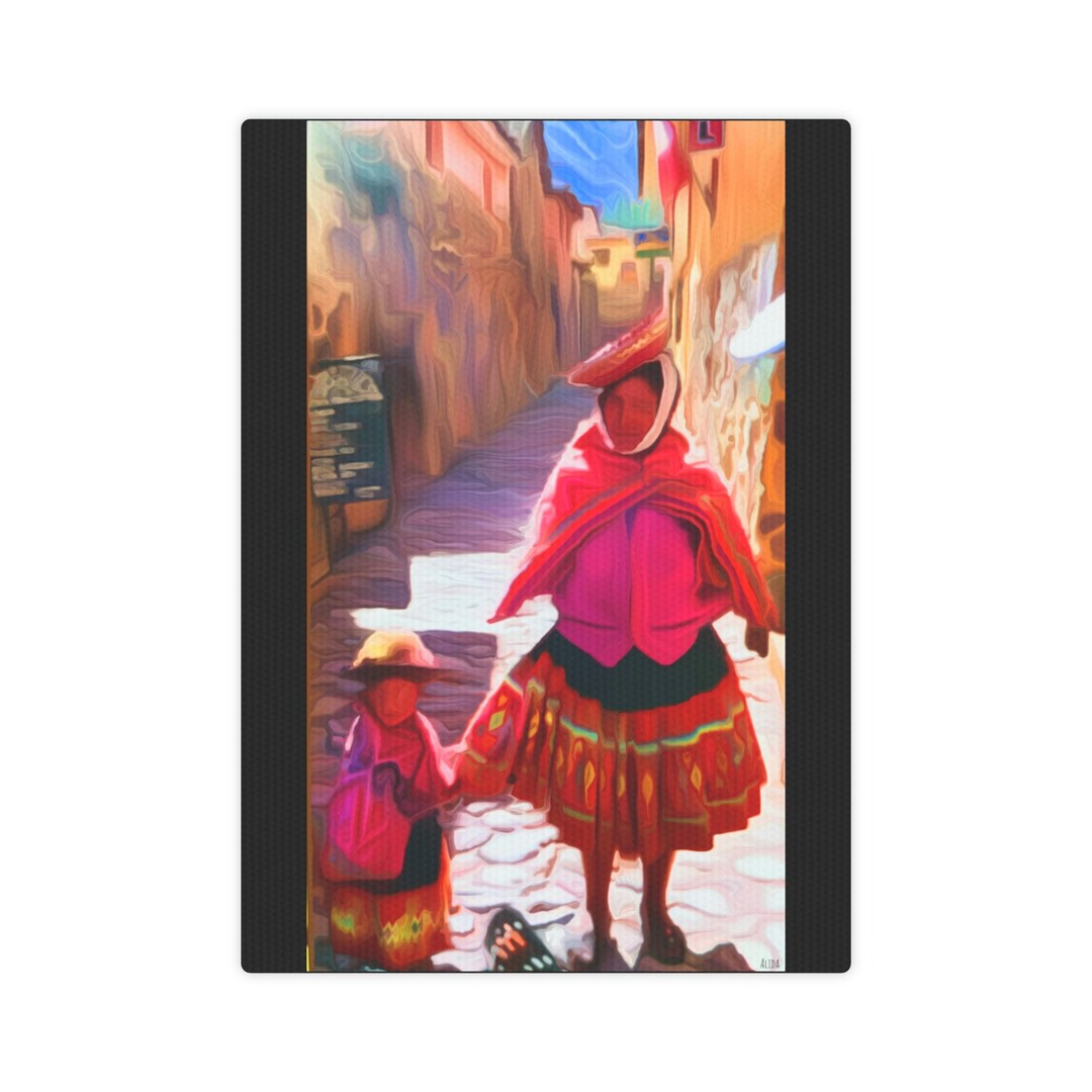 Peru Painting, Peruvian Women Art, Peru, I Love Peru, Peru Art, Peru ...