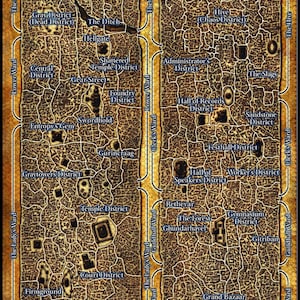 Sigil Numbered Hex Map in PNG Format Use It for a Planescape AD&D ...