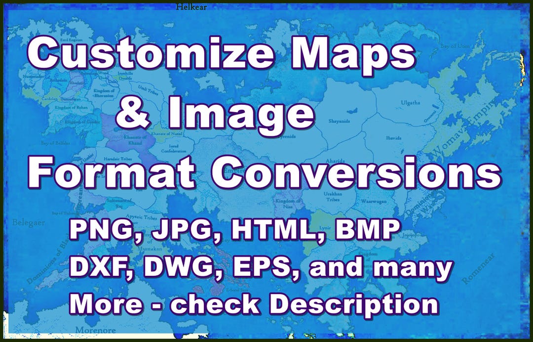 Map / Digital File Conversion Service - Maps and Other Large Files ...