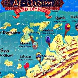 Al Qadim Map - Dungeons and Dragons AD&D 2e (PNG) - Etsy