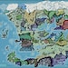 Faerun Map - Forgotten Realms D&D, Hexed (digital Download) - Etsy