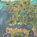 Golarion Inner Sea Map: Pathfinder 2nd Edition With Numbered Hexes (PNG ...