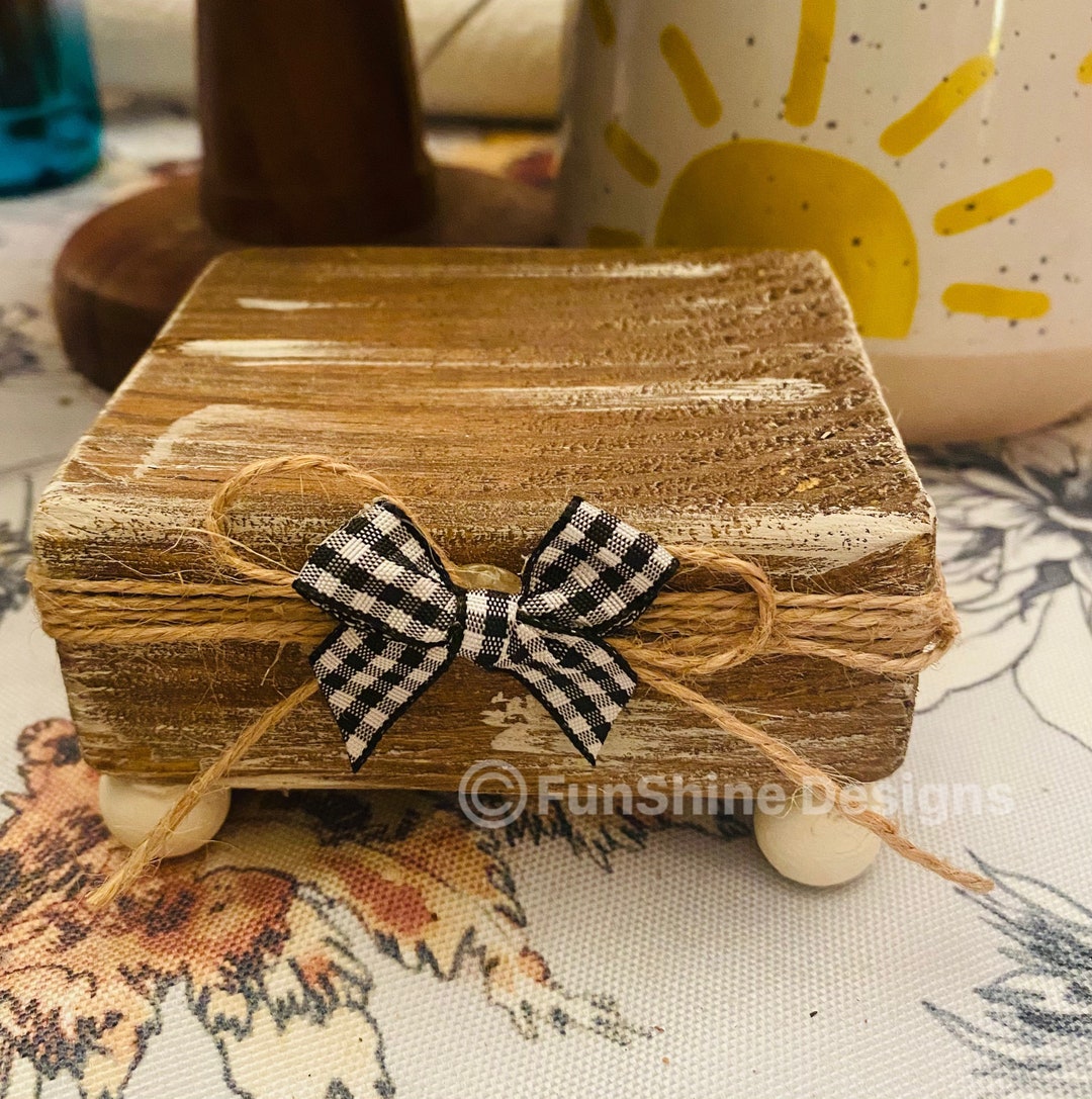 Rustic Farmhouse Wooden Riser for Decorative Displays/tiered Trays - Etsy