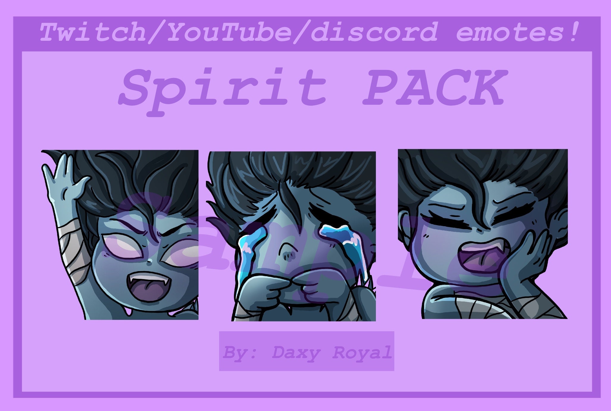 Spirit Killer Emotes Dead by Daylight Twitch/discord - Etsy Finland