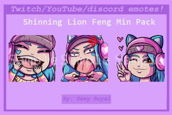 Feng Min Dead by Daylight Emote Set Twitch/discord | Etsy