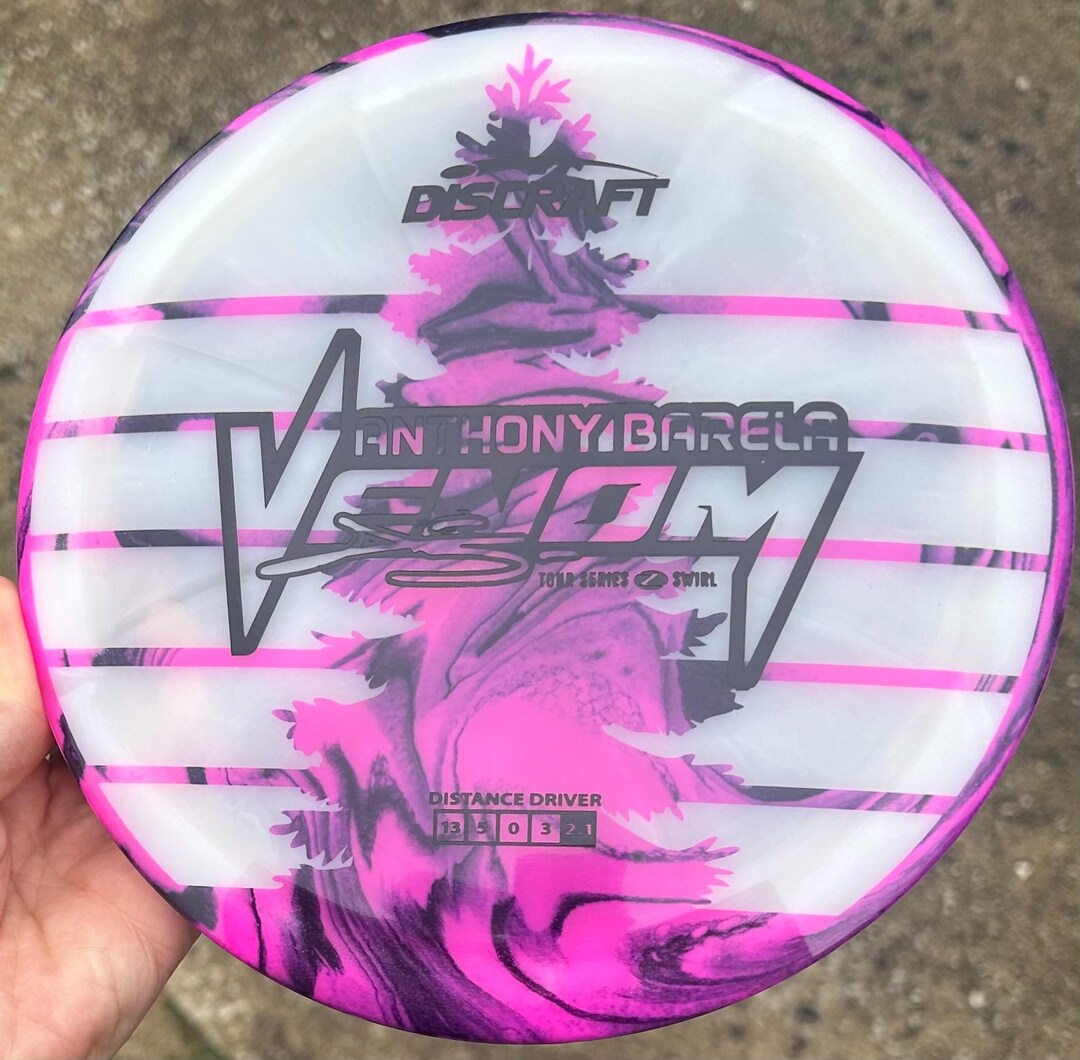 New Discraft 2025 Tour Series Z Swirl Venom- (anthony Barela) - Custom ...