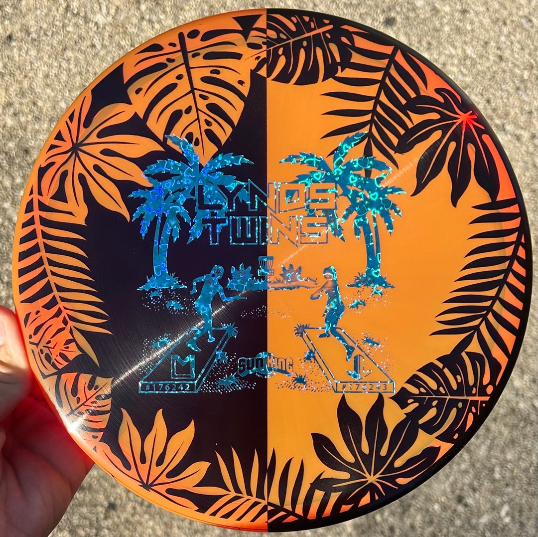 New Discraft Lynds Twins Z Zone Custom Disc Dye Putter & - Etsy