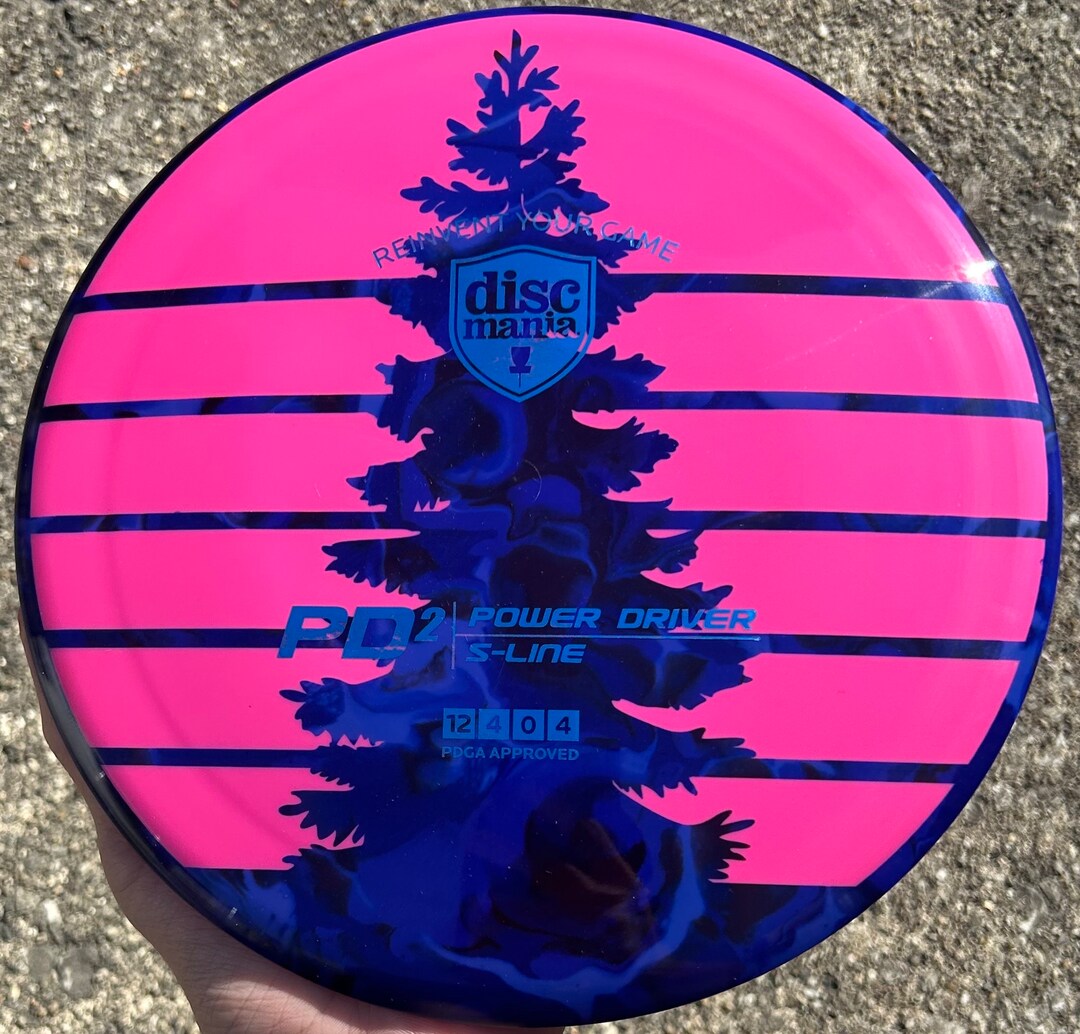 New Discmania S-line PD2 Custom Disc Dye Power Driver 173g Note: Stamp ...
