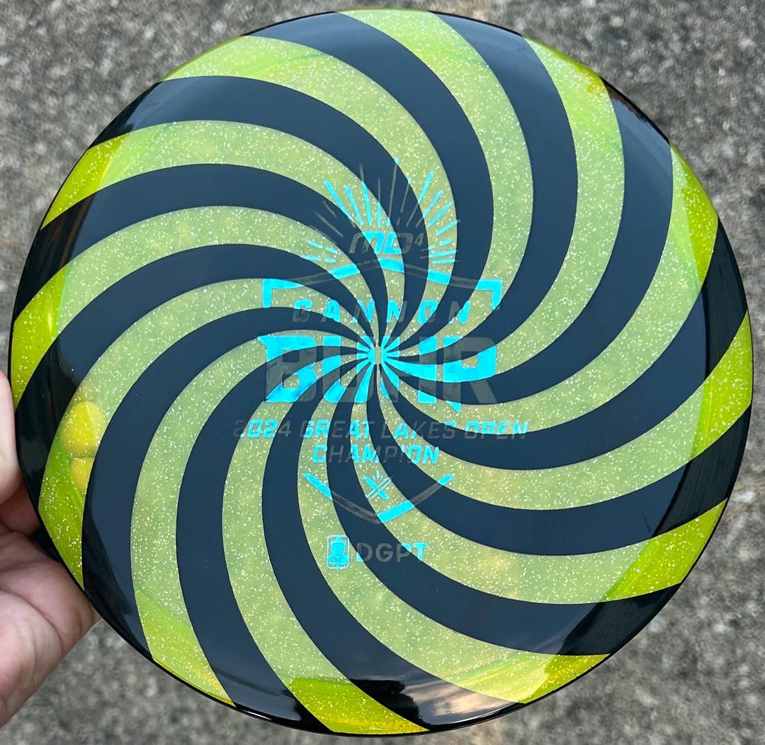 New Discmania LE DLGO Gannon Buhr C-line Metal Flake MD4 Custom Disc ...