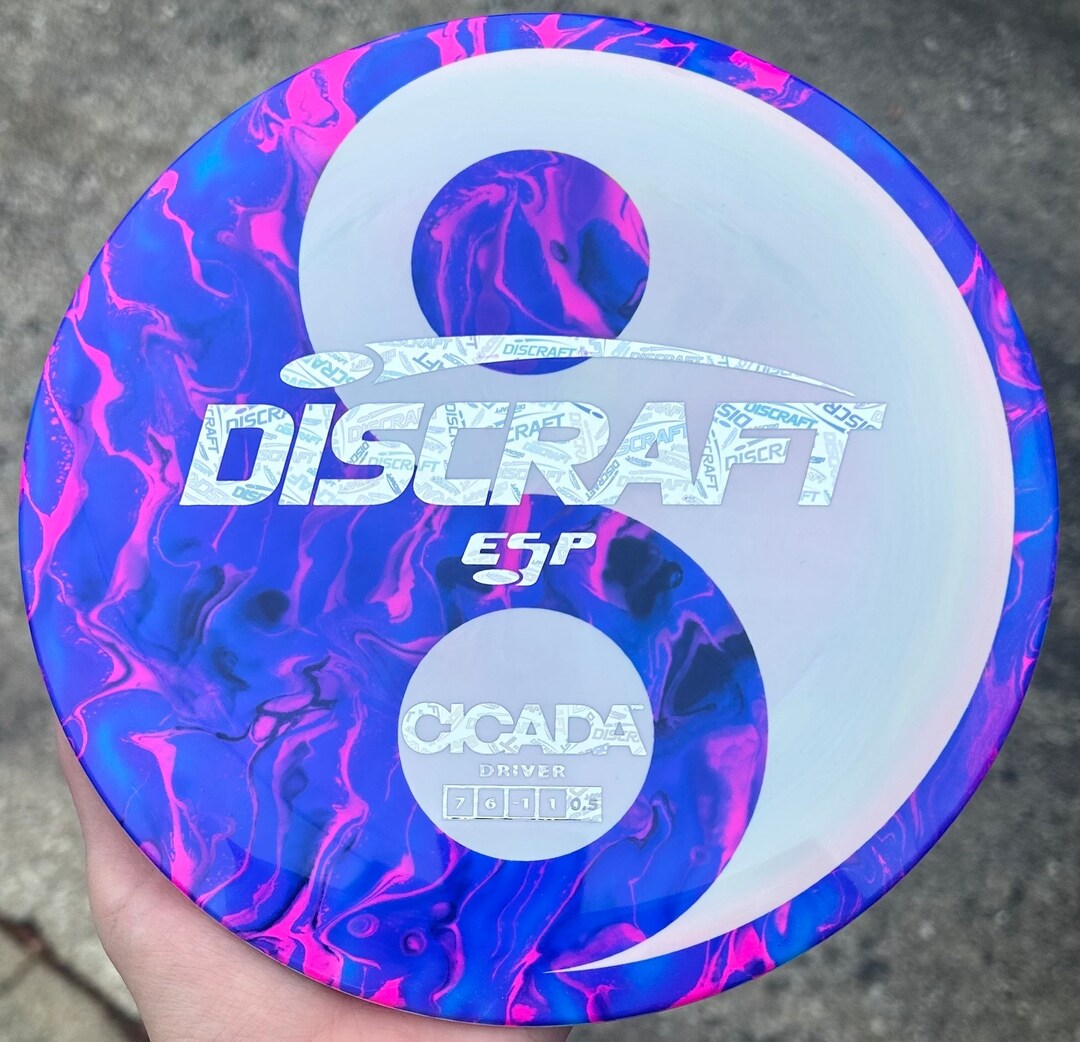 New Discraft ESP Cicada Custom Disc Dye Driver 164-166g - Etsy