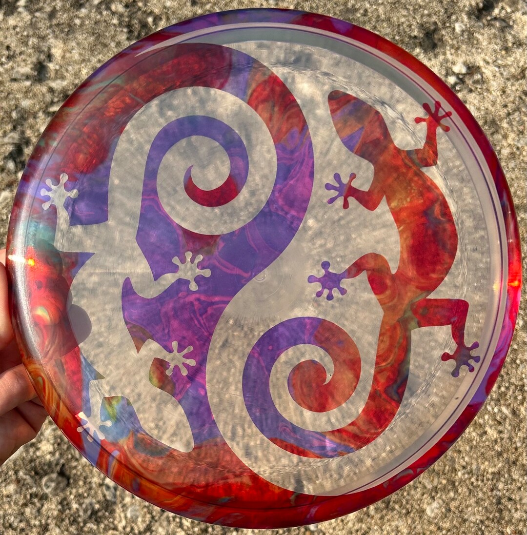 New DGA Catrina Allen Ice Steady BL - Custom Disc Dye - Putter - 173-4g ...