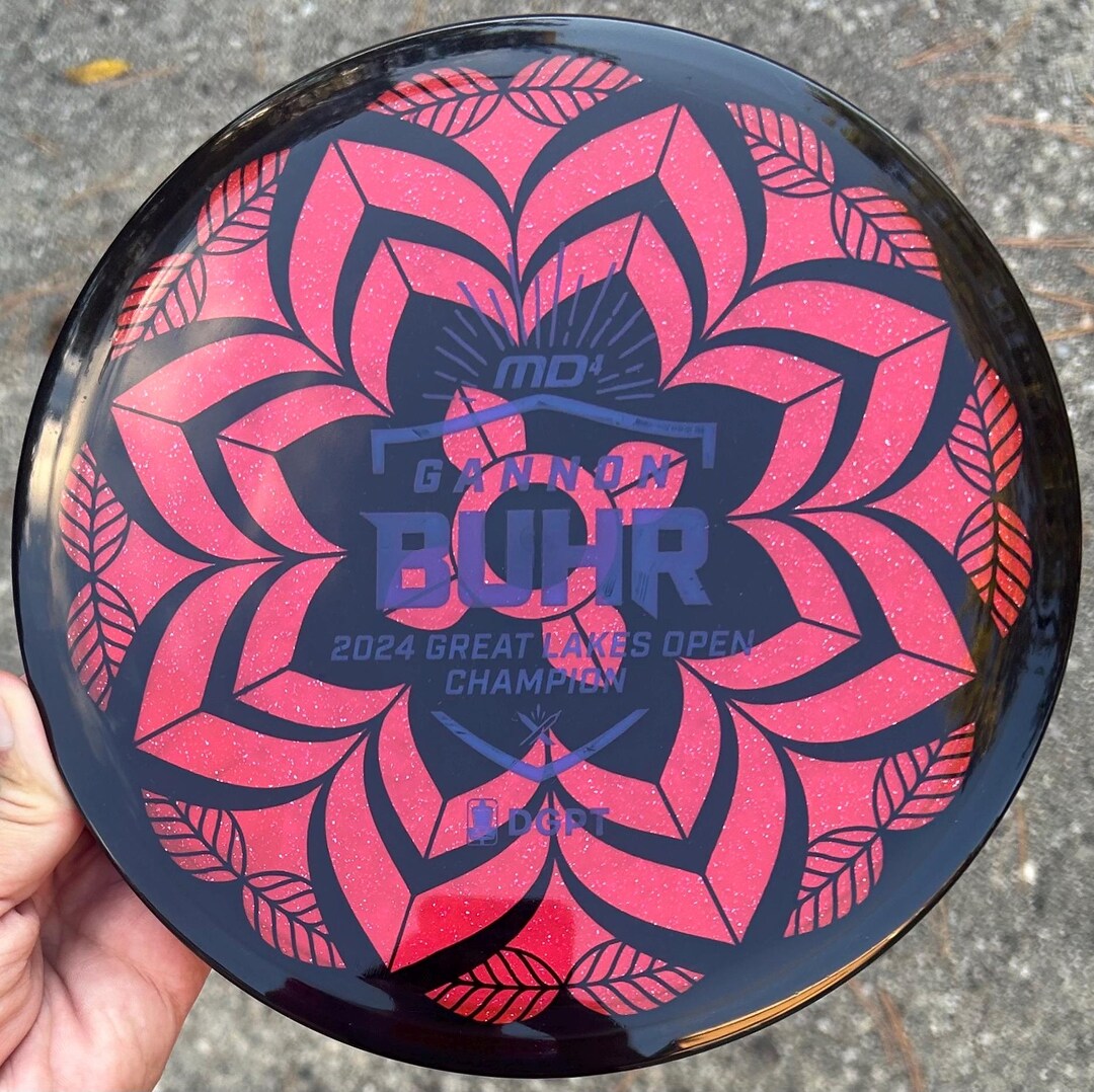 New Discmania LE DLGO Gannon Buhr C-line Metal Flake MD4 Custom Disc ...
