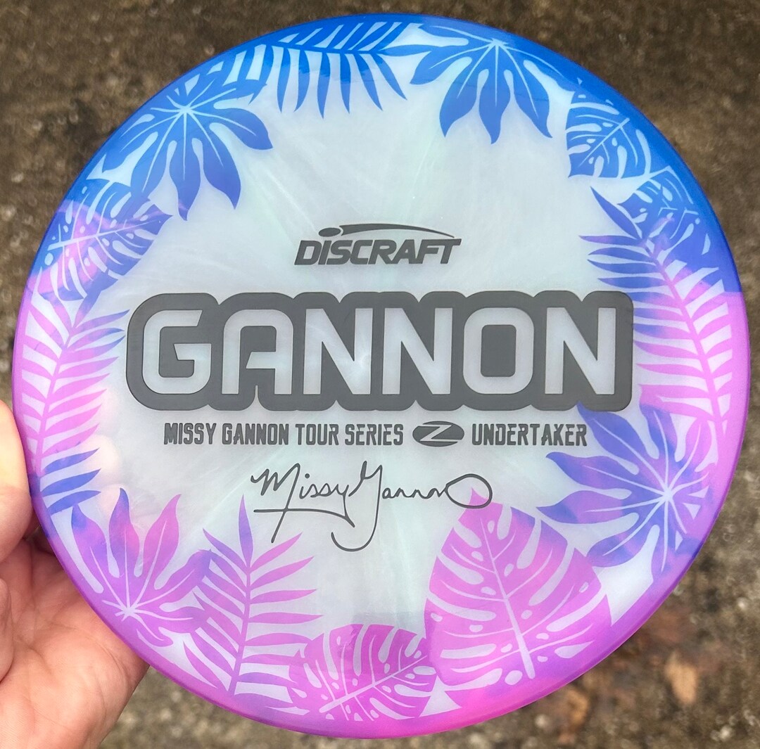 New Discraft 2020 Missy Gannon Tour Series Z Undertaker Custom Disc Dye ...
