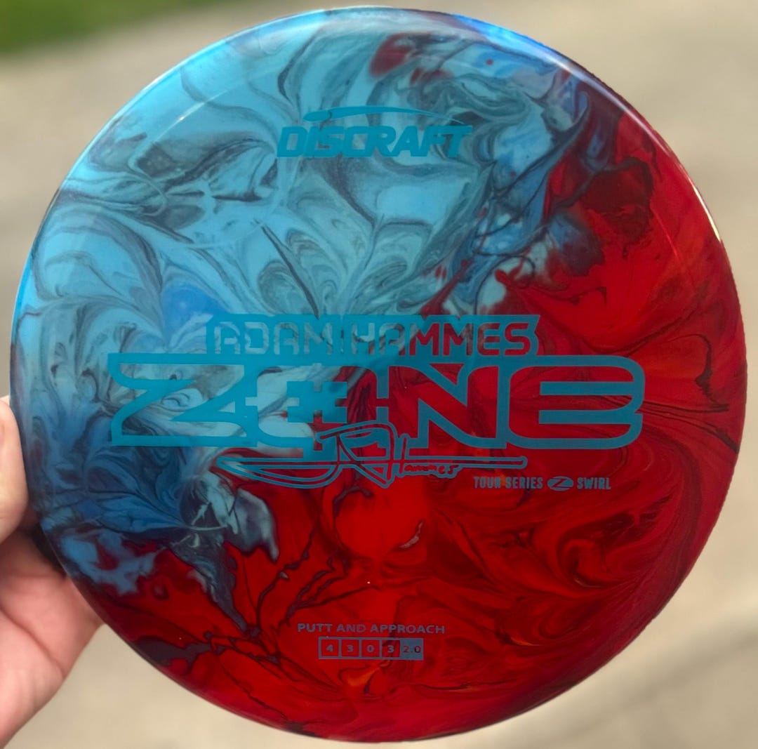 New Discraft 2025 Tour Series Zone (adam Hammes) - Custom Disc Dye ...