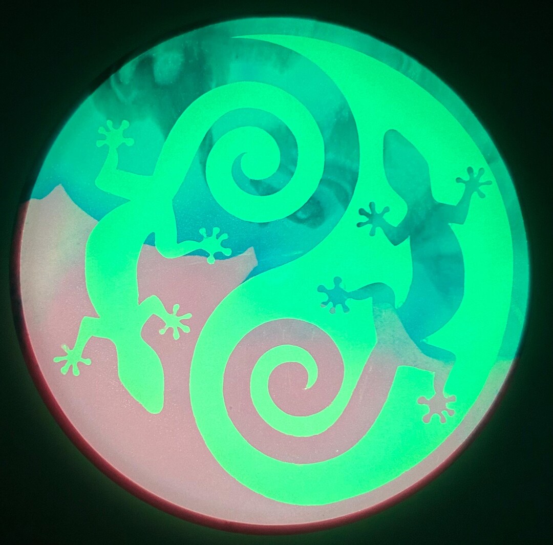 New MVP Mini Nano Glow Disc - Custom Disc Dye - This is a Mini Disc! - Etsy