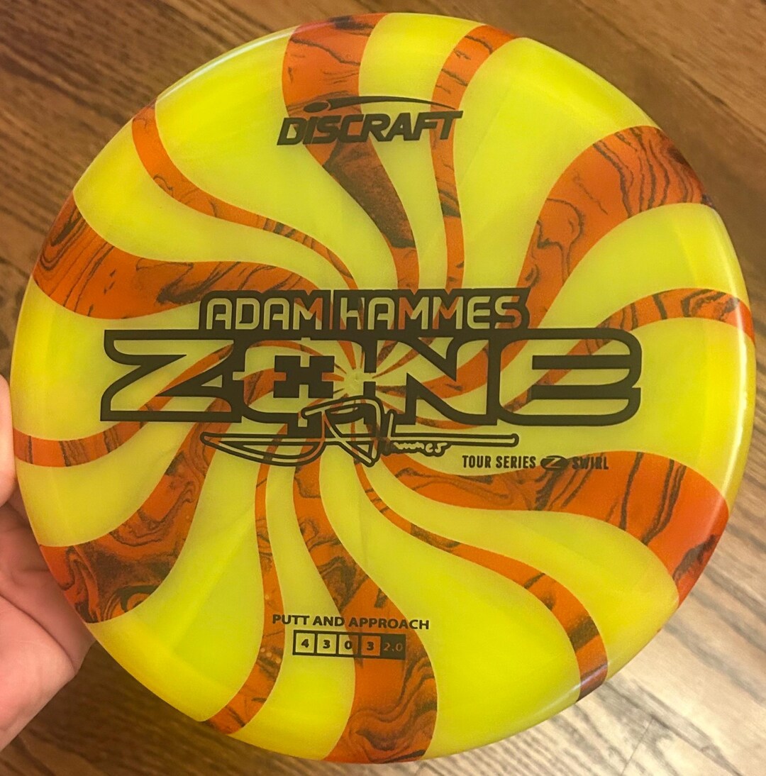 New Discraft 2025 Tour Series Zone (adam Hammes) - Custom Disc Dye ...