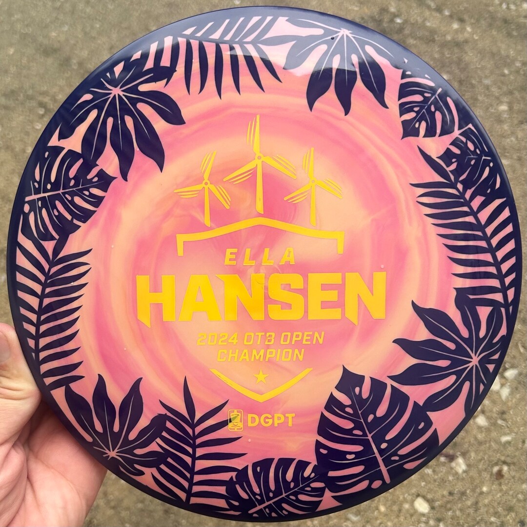 New Discmania Ella Hansen Swirl S-line TD 2024 OTB Open Champion Custom ...