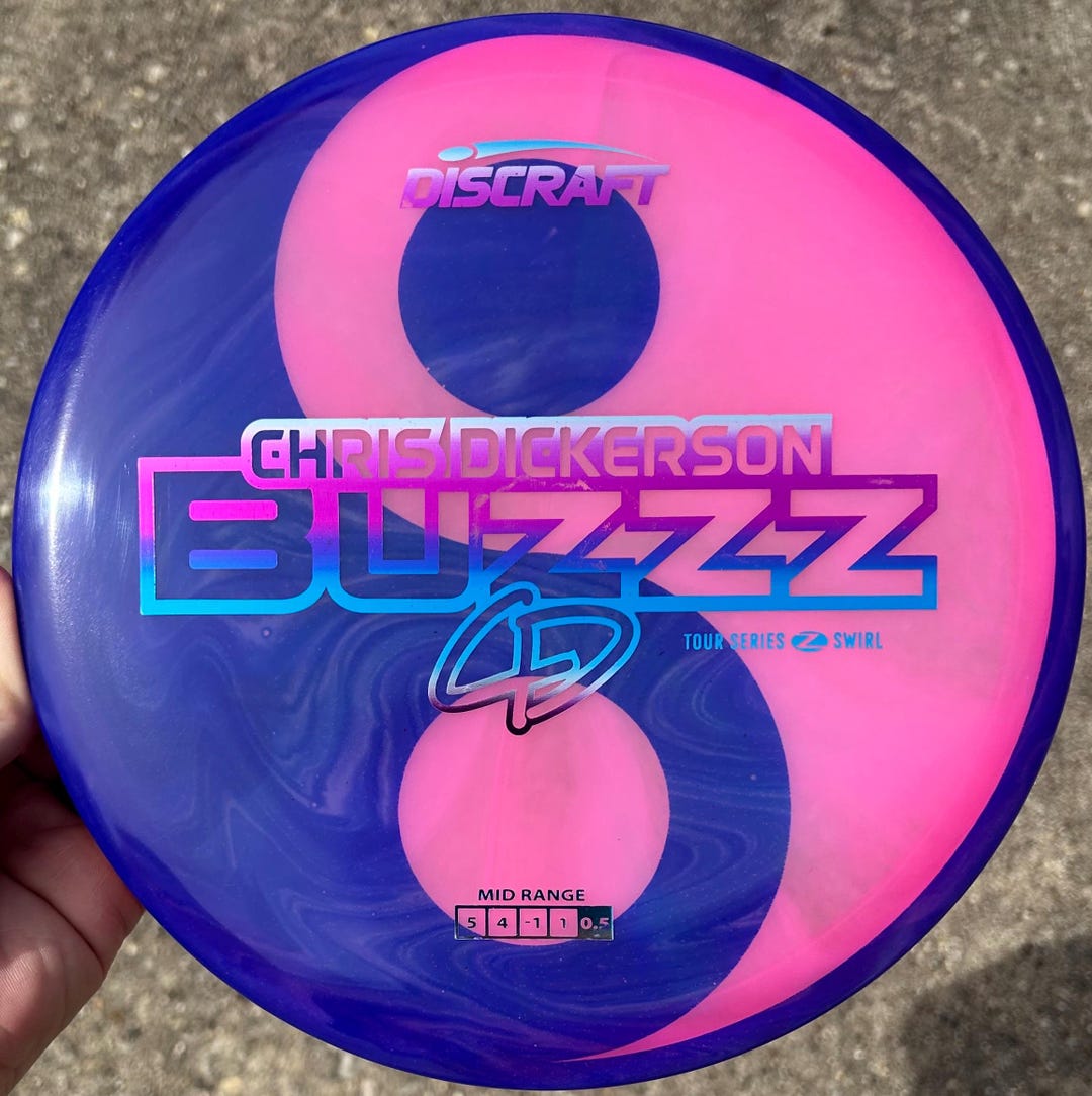 New Discraft 2025 Tour Series Z Swirl Buzzz (chris Dickerson) - Custom ...