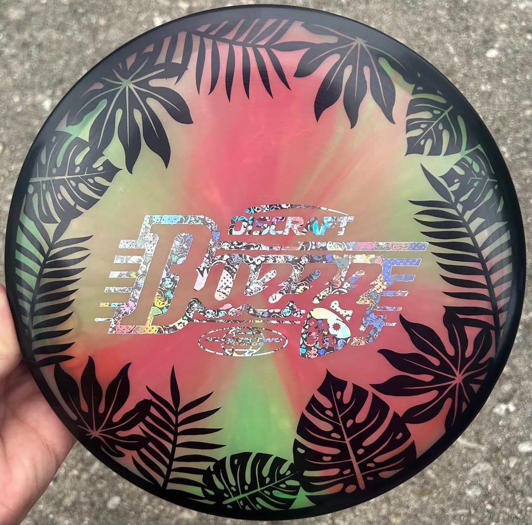 New Discraft Ledgestone 2024 Z Swirl Buzzz Z Swirl Custom Disc Dye ...