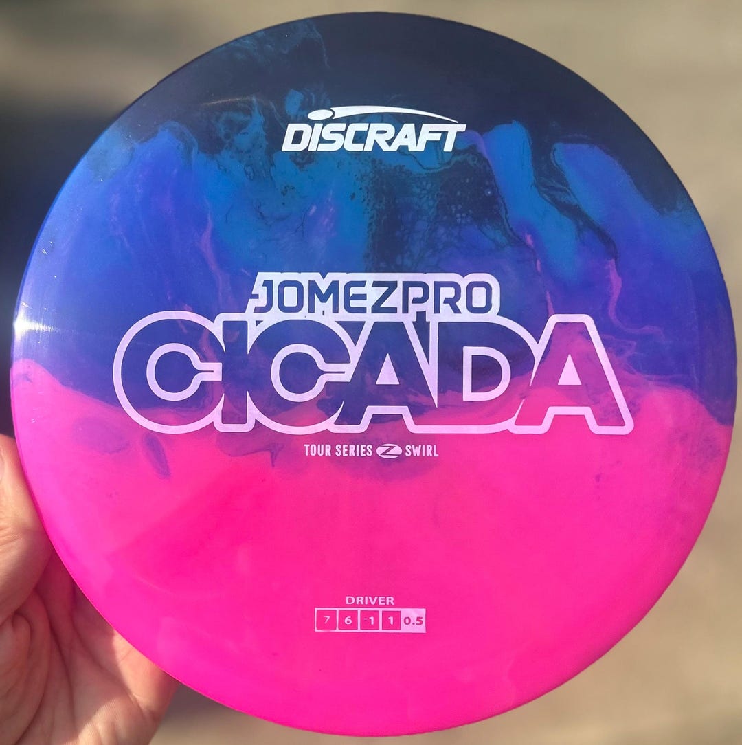 New Jomez Pro 2025 Tour Series Z Swirl Cicada - Custom Disc Dye ...
