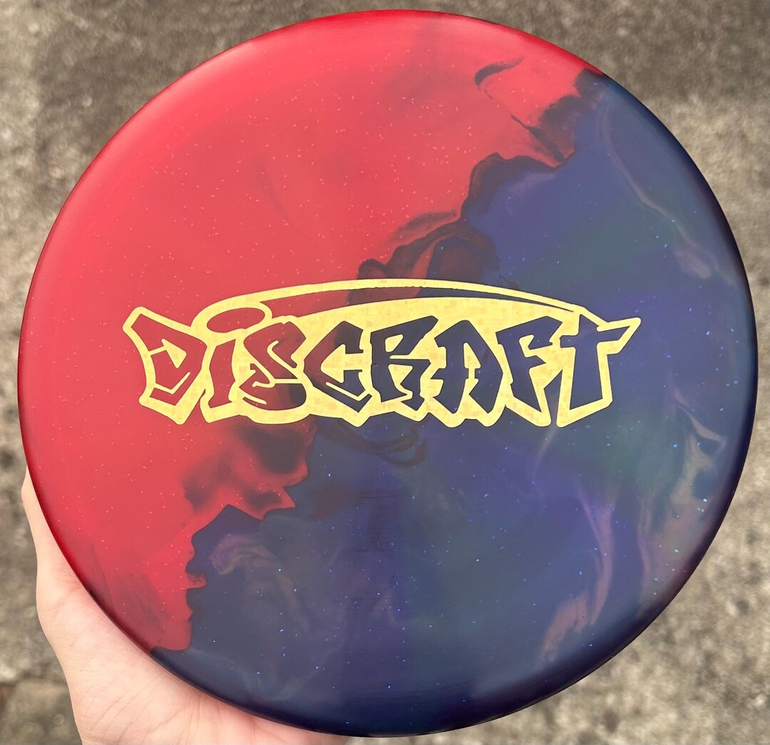New Discraft Z FLX Swirl Sparkle Zone Custom Disc Dye Putter & Approach ...