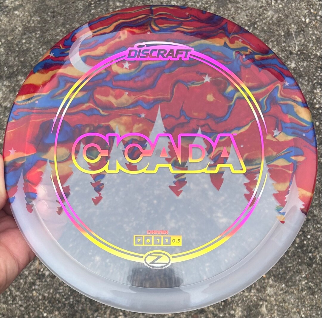 New Discraft Z Line Cicada Custom Disc Dye Driver 173-4 - Etsy
