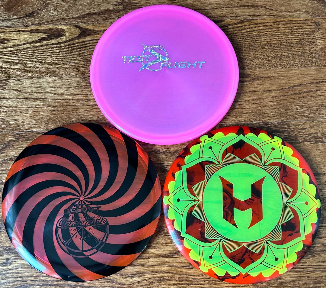New Discraft Midrange Bundle 2 Dyes & 1 Non-dyed Disc Dyed Handley Z ...