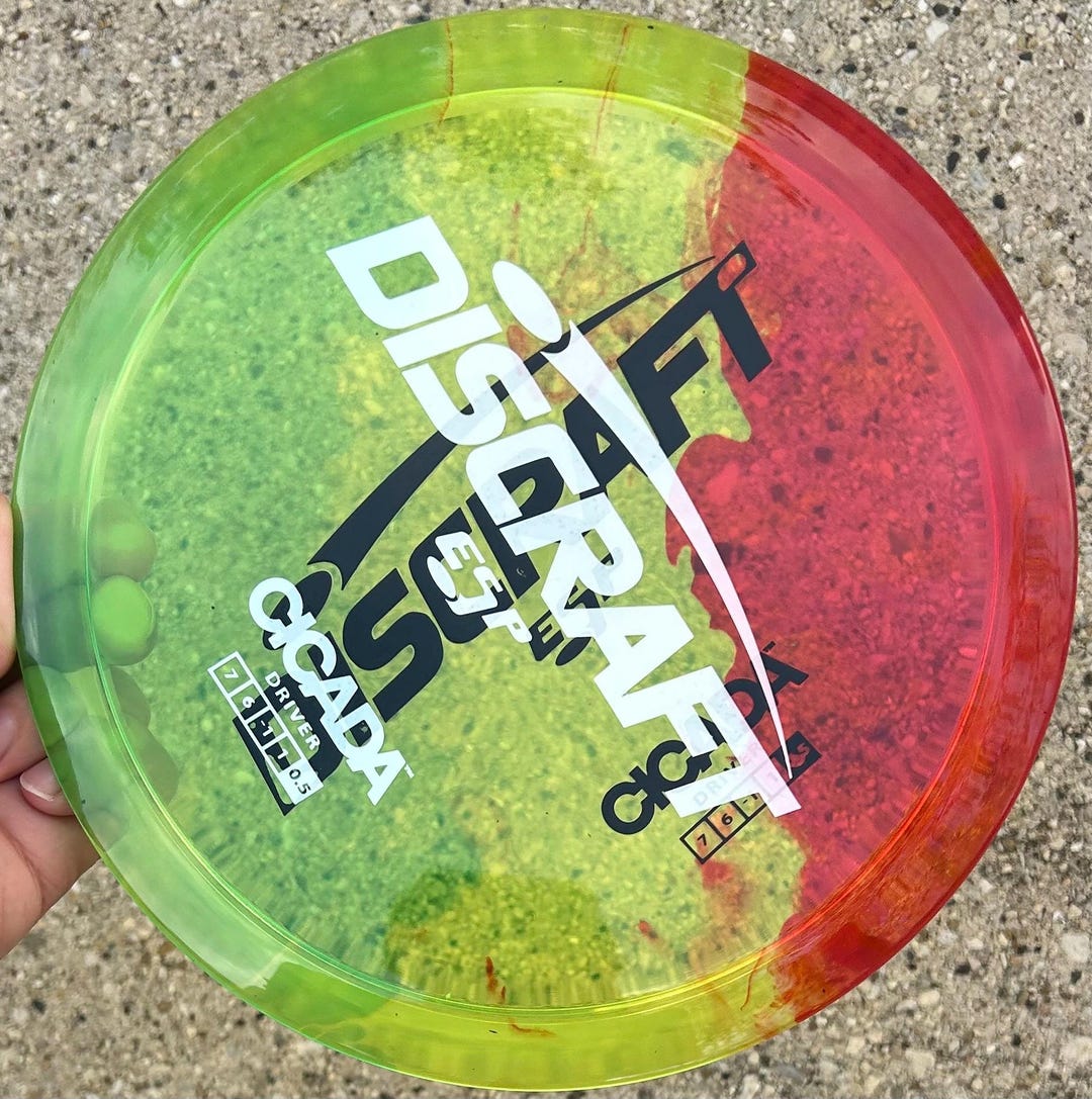 New Discraft Misprint Z Cicada double Stamped With the ESP Stamp, but ...