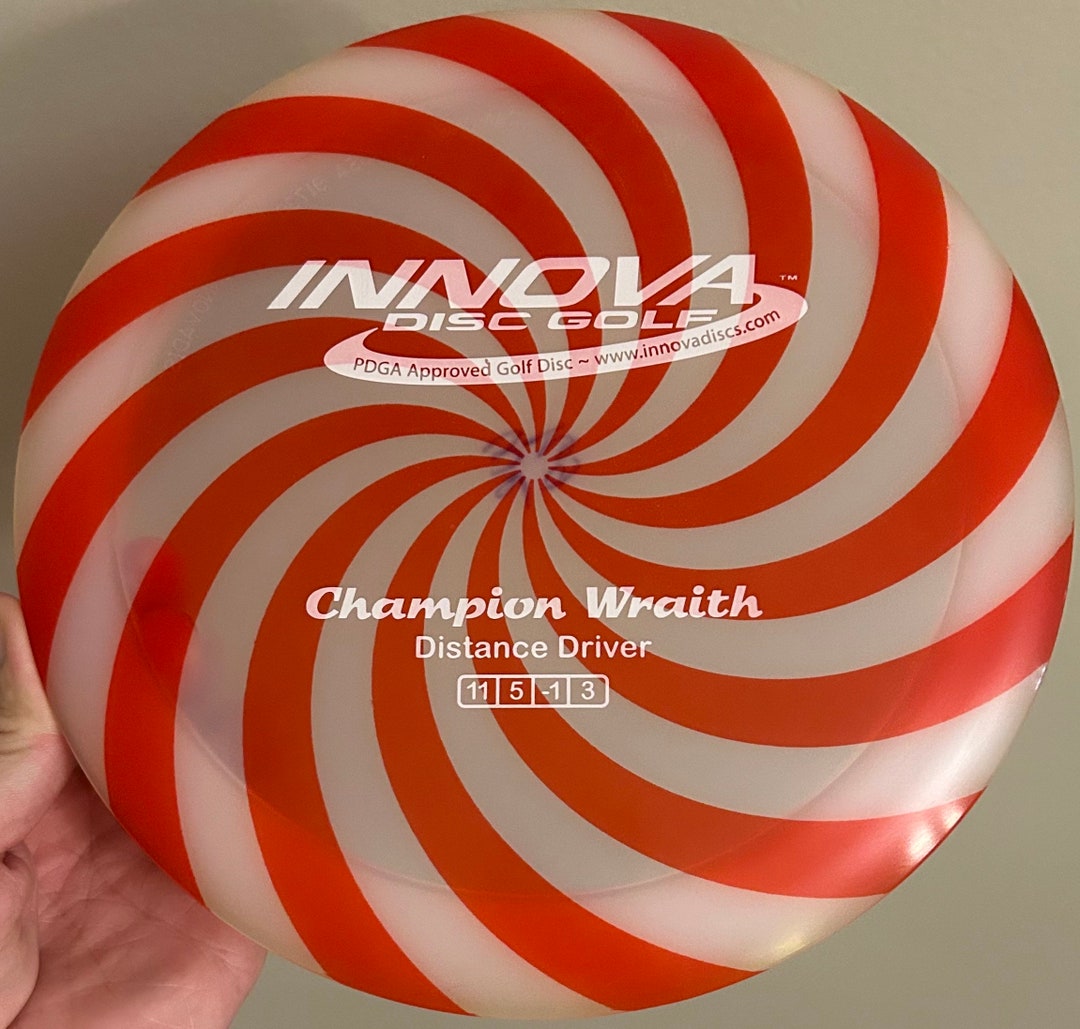 New Innova Champion Old Run Penned WR Wraith Custom Disc Dye Distance ...