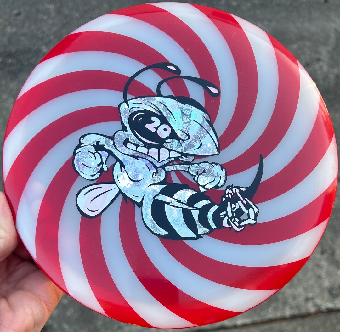 New Discraft 20 Year Glo Buzzz Custom Disc Dye Midrange 177 Stamp Wear ...