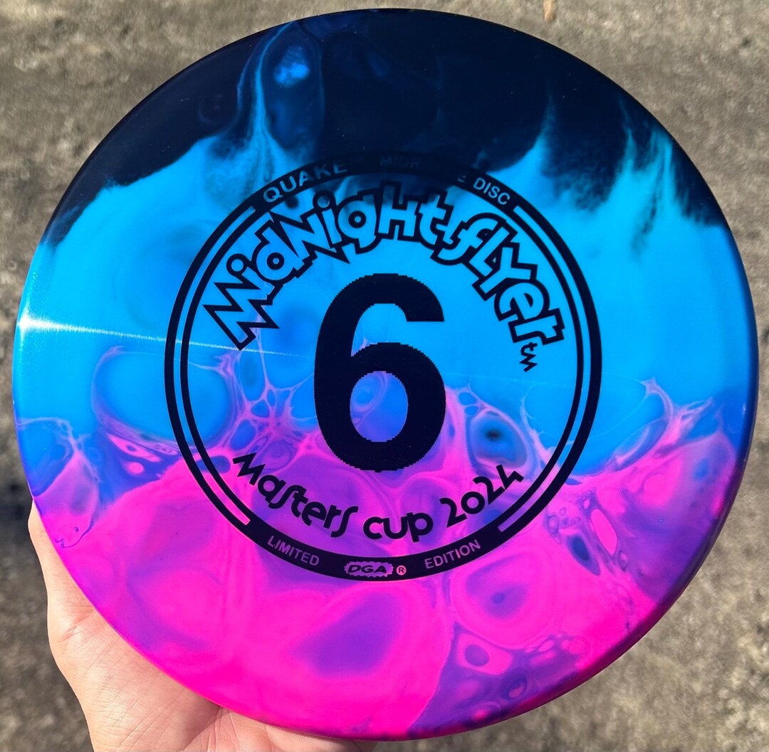 New DGA Midnight Flyer LE Glow Quake - 2024 Master’s Cup - Custom Disc ...
