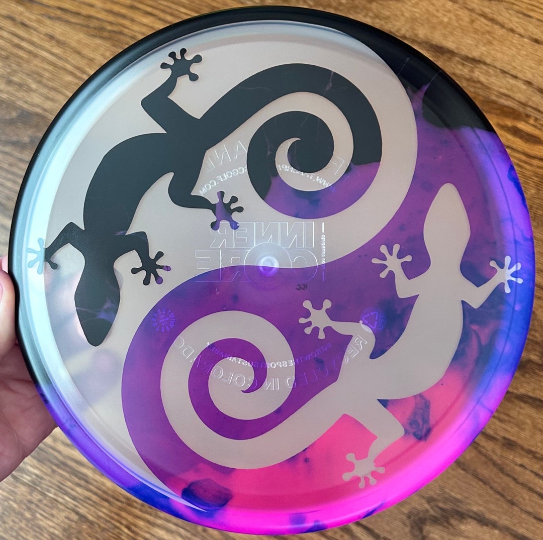 New Trash Panda Ice Inner Core Custom Disc Dye Putter 166g - Etsy