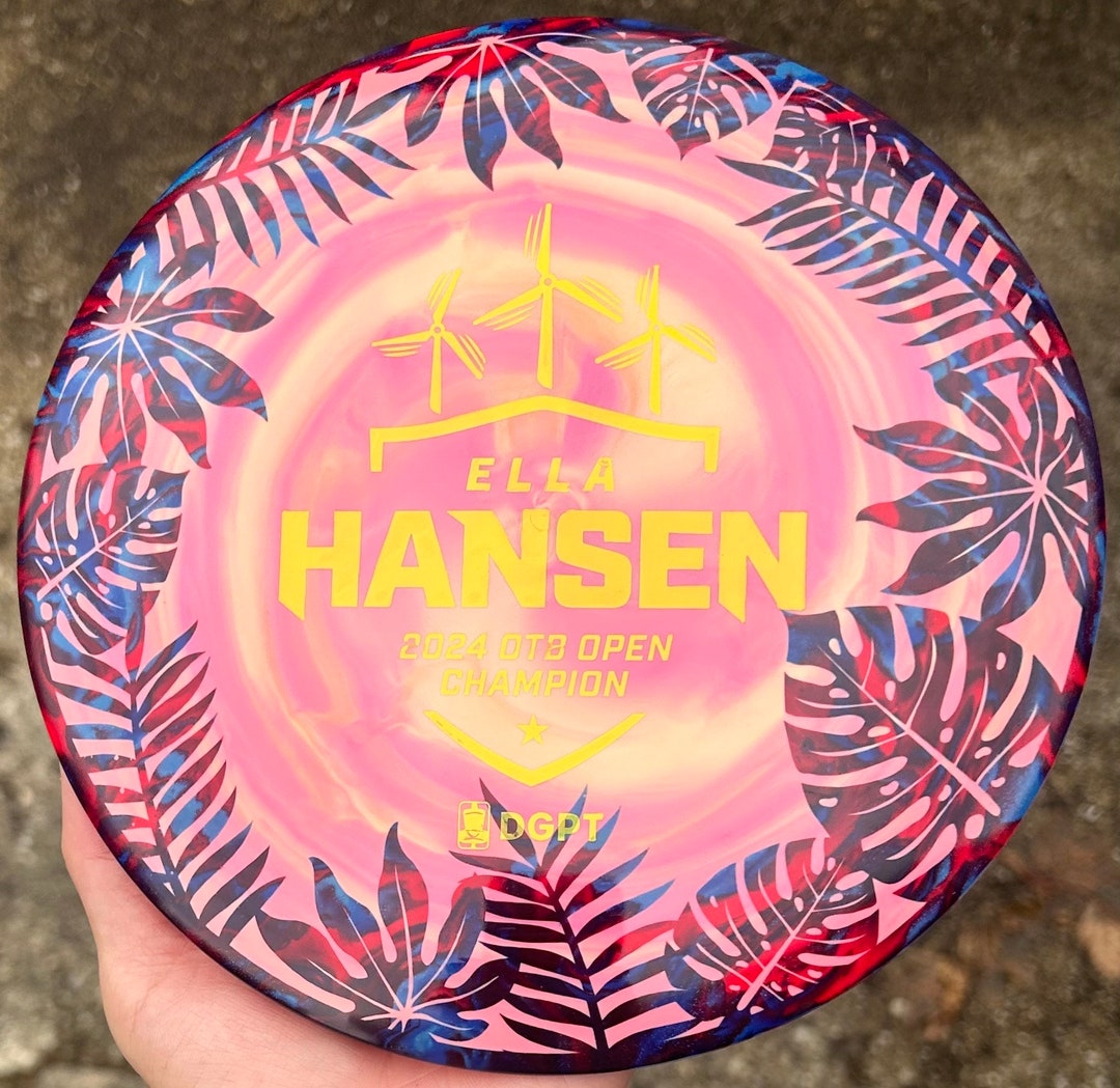 New Discmania Ella Hansen Swirl S-line TD 2024 OTB Open Champion Custom ...