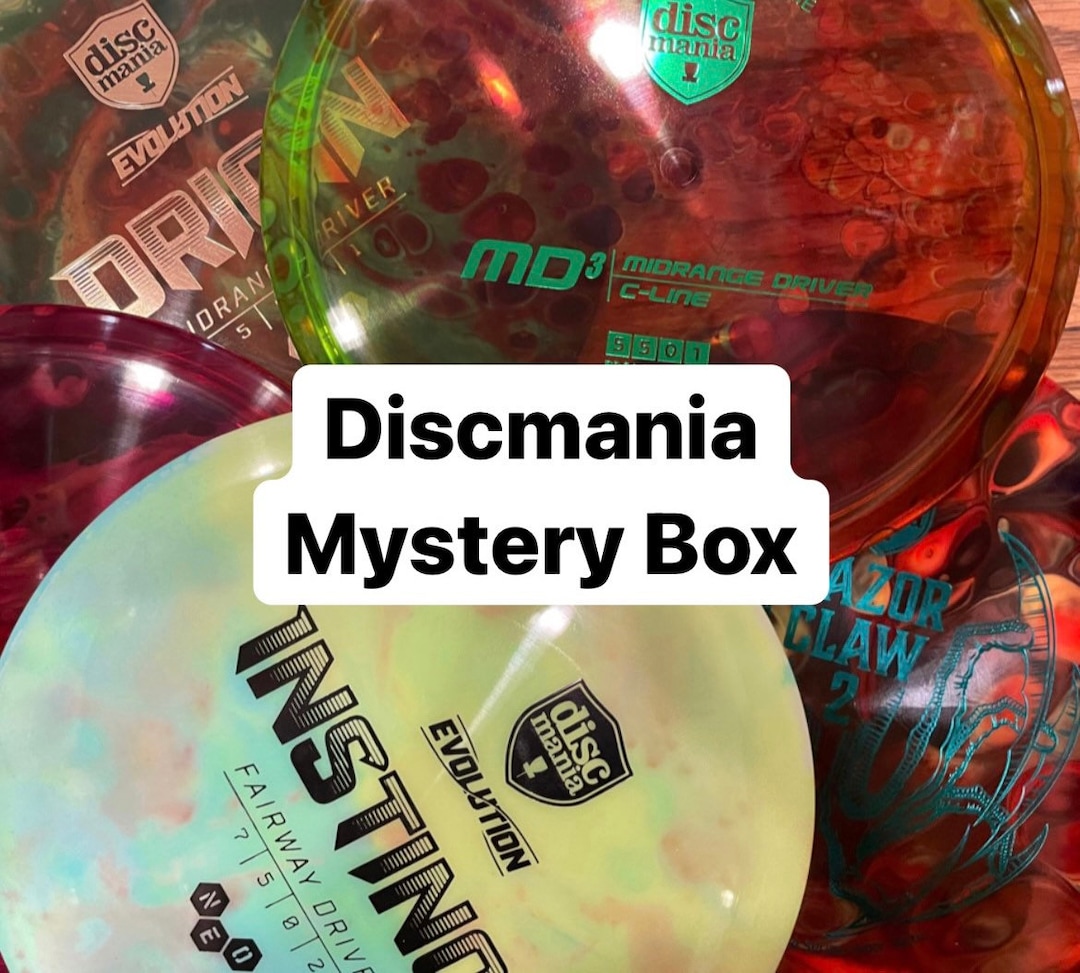 Discmania Mystery Box Throw Joes Dye Edition 4 Dyed Discs Included - Etsy