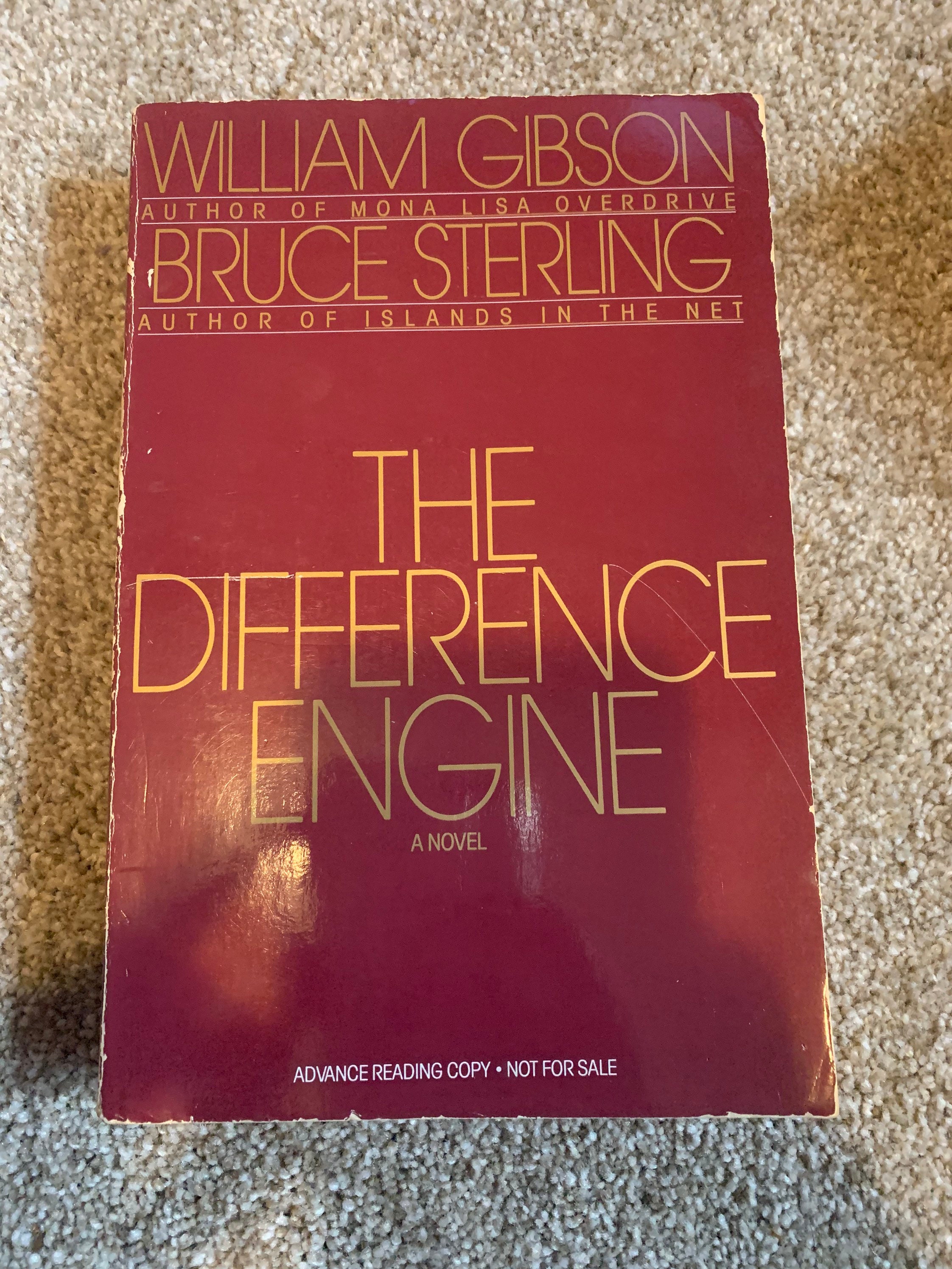 The difference engine by william gibson and bruce sterling - fapnax