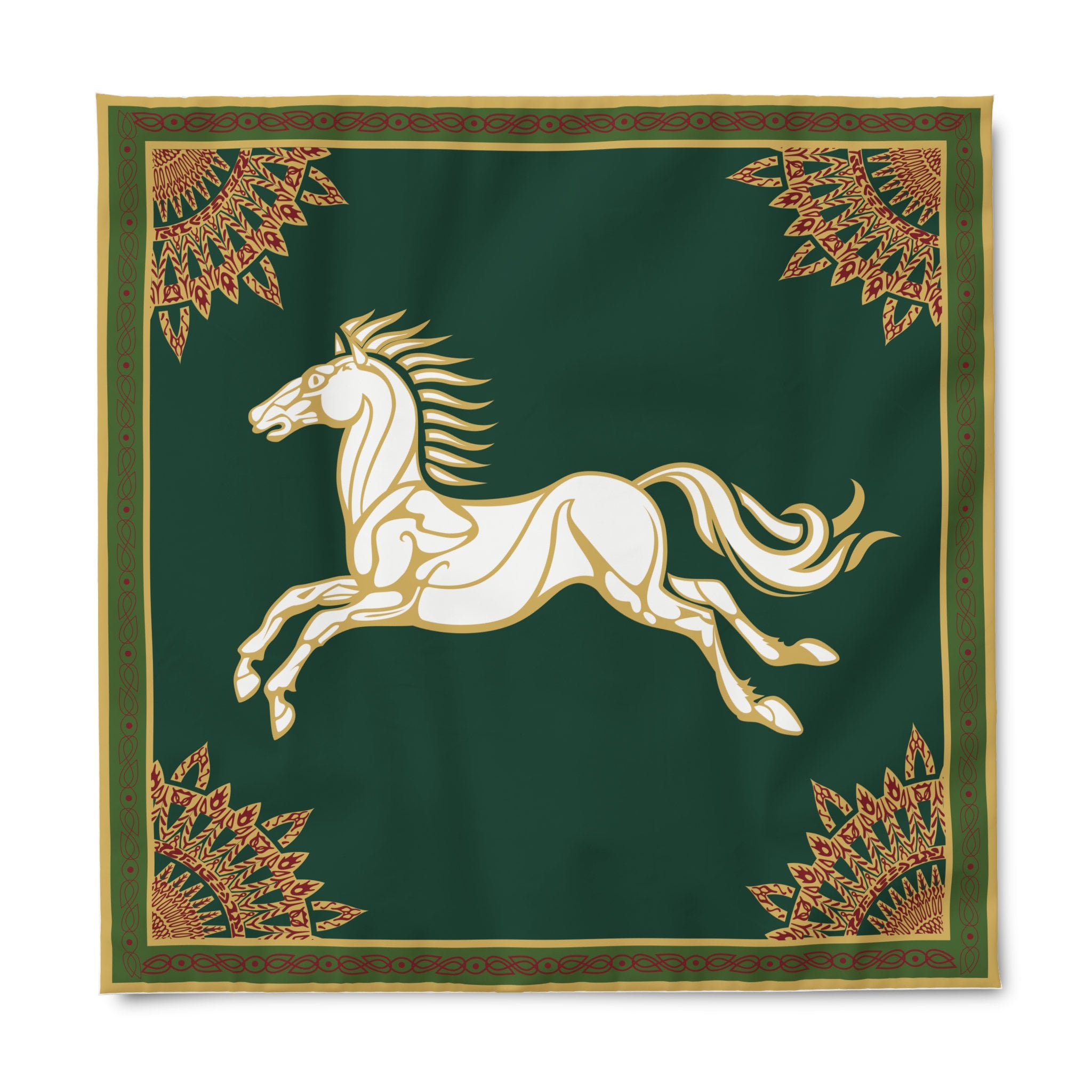 Rohan Duvet Cover, Rohan Flag Duvet Cover, Rohan Banner Duvet Cover ...