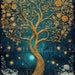 Astral Trees, Clip Art Digital File for Diaries, Calendars, Posters ...