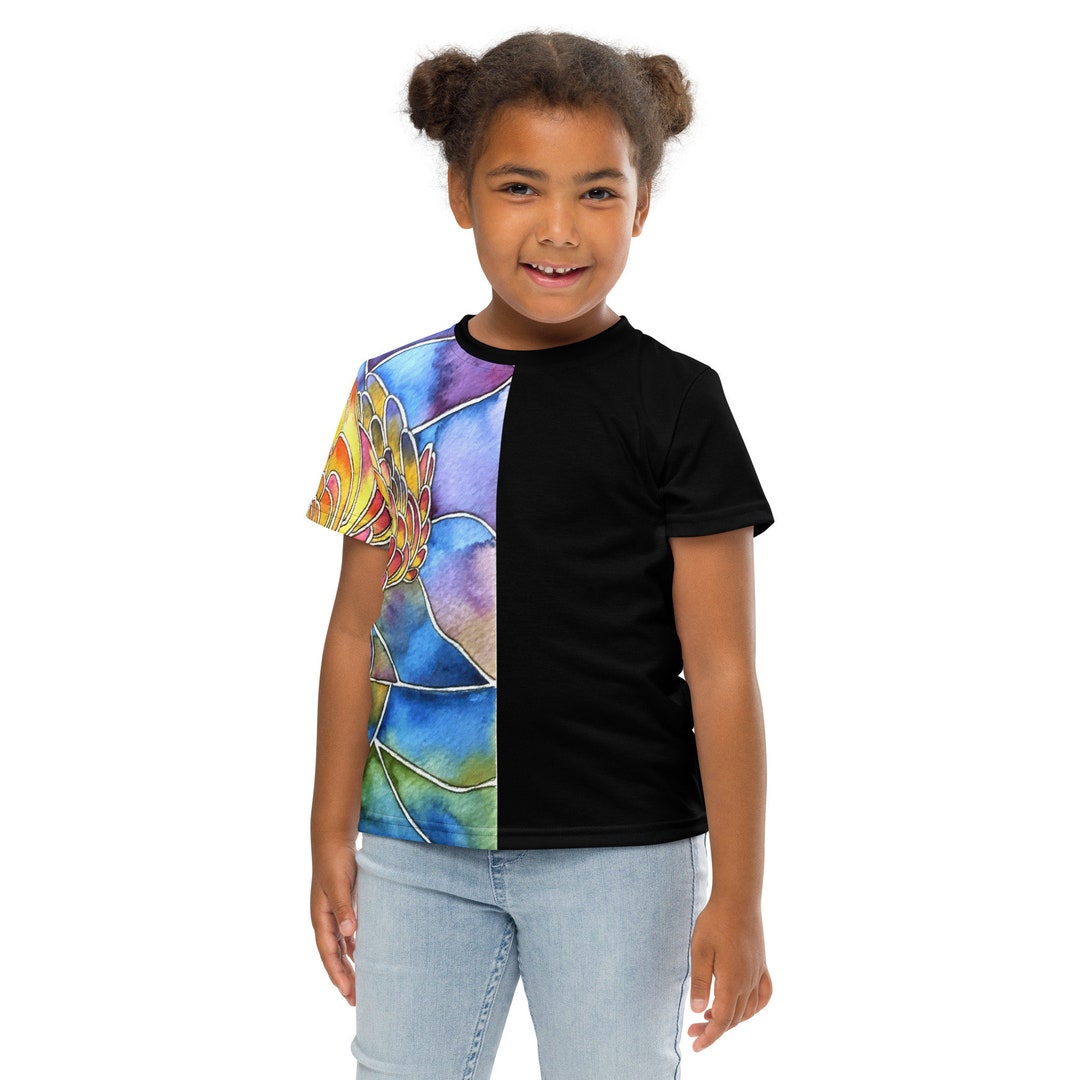 Crew-neck T-shirt for Children by Laraba - Etsy