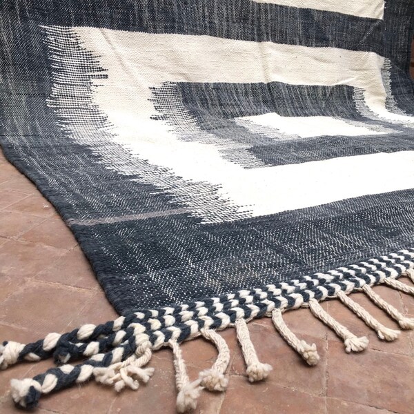 Flat Weave Rug - Etsy