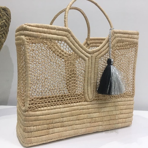 Wicker Handbag - Etsy