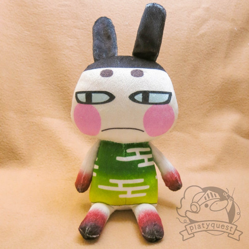 Animal Crossing New Leaf Plush: Coco Cole Dotty Genji or - Etsy Polska