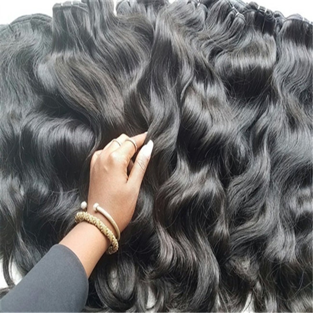 Authentic Raw Indian Temple Hair Bundles Single Donor Etsy