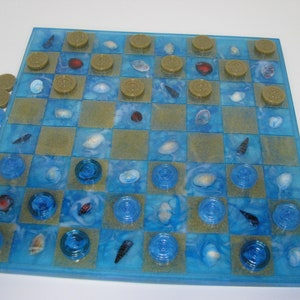 Ocean Themed Chess Board - Etsy